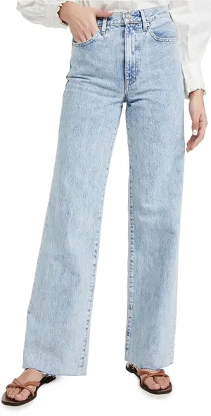 SLVRLAKE Grace High-rise Wide-leg Jeans - Time To Go