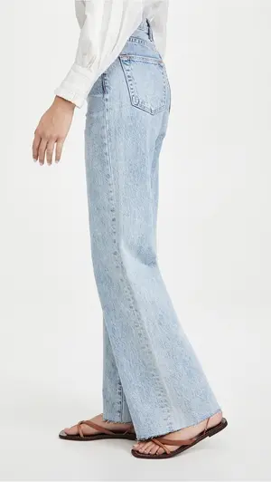 SLVRLAKE Grace High-rise Wide-leg Jeans - Time To Go