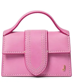 Jacquemus Le Petit Bambino Suede Shoulder Bag