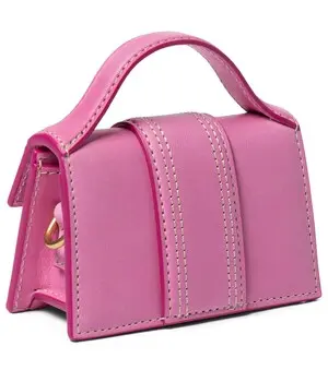Jacquemus Le Petit Bambino Suede Shoulder Bag