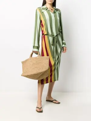 IBELIV Woven Raffia Tote