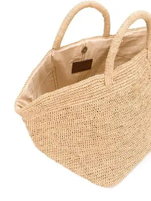 IBELIV Woven Raffia Tote
