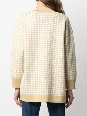 Sandro Houndstooth Cardigan
