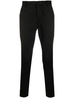 DONDUP Straight-leg Chinos - Black