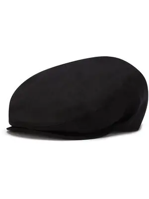 Dolce & Gabbana Wool Flat Cap - Black