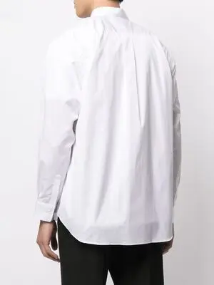 Comme Des Garçons Long-sleeve Cotton Shirt - White