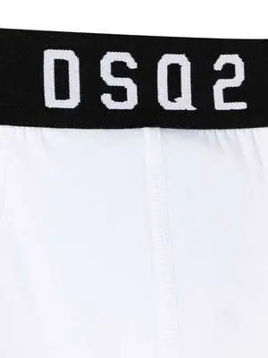 Dsquared2 Logo Waistband Stretch Briefs