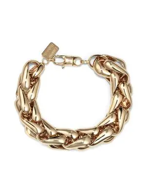 Lauren Rubinski 14kt Yellow Chain Bracelet - Gold