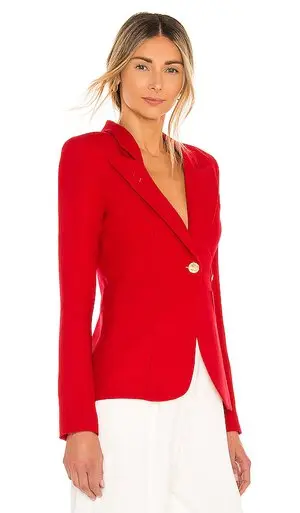 Smythe Classic Duchess Blazer - Red