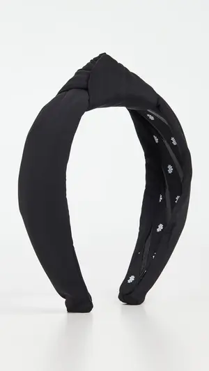 Lele Sadoughi Neoprene Knotted Headband
