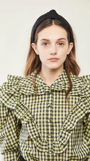 Lele Sadoughi Neoprene Knotted Headband