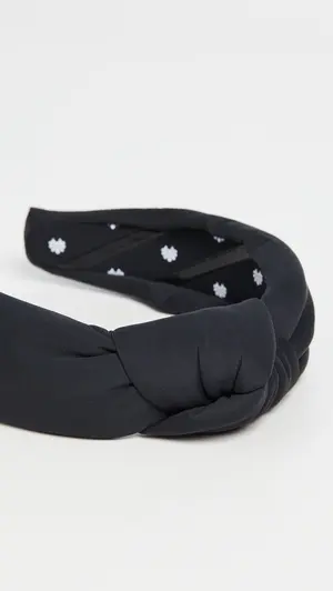 Lele Sadoughi Neoprene Knotted Headband