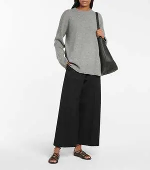 THE ROW Sibem Wool And Cashmere Sweater - Grey