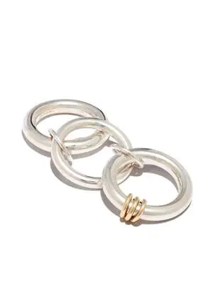 SPINELLI KILCOLLIN 18kt Yellow Gold And Sterling Hydra Linked Ring