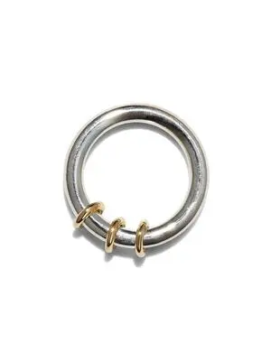 SPINELLI KILCOLLIN 18kt Yellow Gold And Sterling Kane Linked Ring