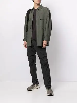 JAMES PERSE Cotton Slub Utility Pants - Grey