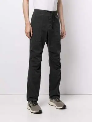 JAMES PERSE Cotton Slub Utility Pants - Grey