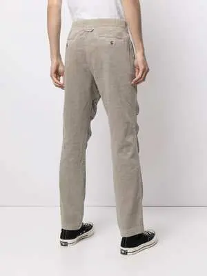 JAMES PERSE Straight-leg Cotton Drawstring Trousers