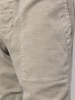 JAMES PERSE Straight-leg Cotton Drawstring Trousers