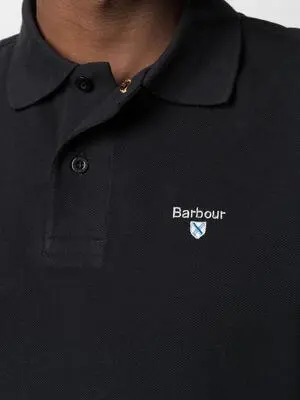 Barbour Logo Embroidered Polo Shirt