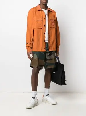DIESEL P-berti-camu Twill Shorts