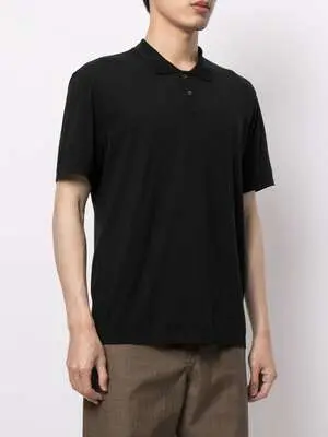 JAMES PERSE Lotus Polo Shirt - Black