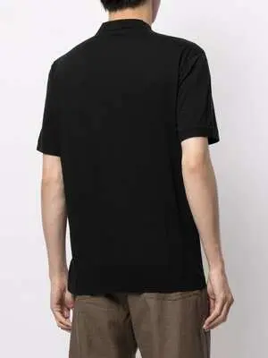 JAMES PERSE Lotus Polo Shirt - Black