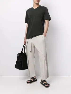 JAMES PERSE V-neck T-shirt - Grey
