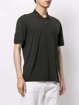 JAMES PERSE Lotus Polo Shirt - Grey