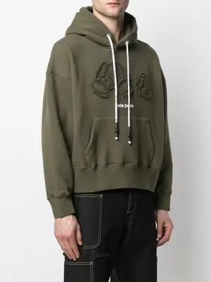 Palm Angels Bear-motif Hoodie