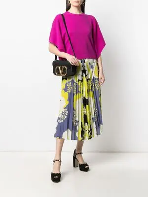 Valentino Garavani Knitted Kimono-style Jumper