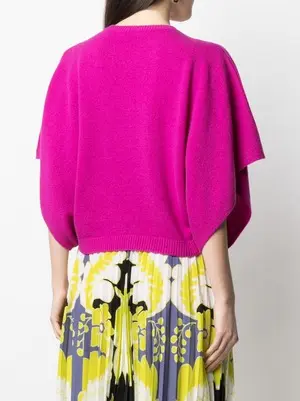 Valentino Garavani Knitted Kimono-style Jumper