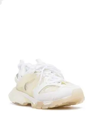 Balenciaga Track Clear-sole Sneakers - White