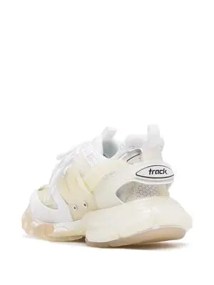 Balenciaga Track Clear-sole Sneakers - White