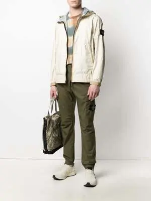 Stone Island Zipped Hooded Jacket