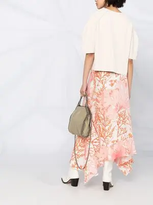 Stella McCartney Piped-seam Cropped Blouse