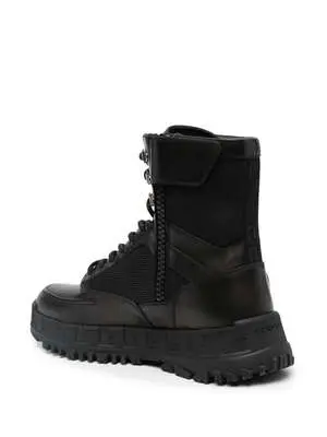 Versace Greca Rhegis Lace-up Boots