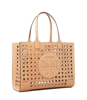 Tory Burch Ella Basket-weave Tote Bag
