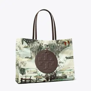 Tory Burch Ella Printed Tote Forest Print