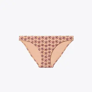 Tory Burch Printed Bikini Bottom Curly Ditsy
