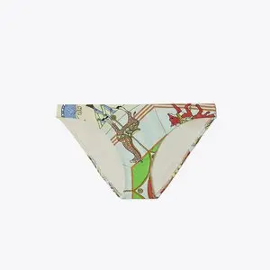 Tory Burch Printed Bikini Bottom Mint