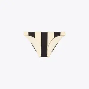 Tory Burch Printed Bikini Bottom Wide Summer Stripe