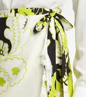 Valentino Garavani Floral Cotton Twill Sarong