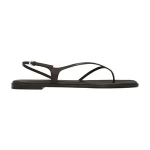 THE ROW Constance Sandals - Mocha