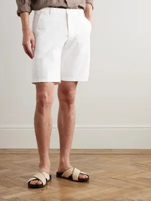 Loro Piana Stretch-cotton Bermuda Shorts