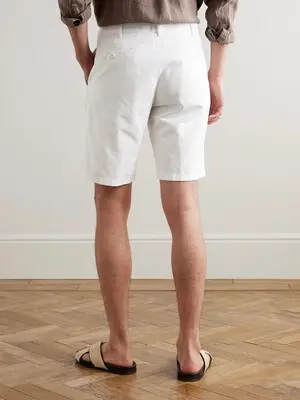Loro Piana Stretch-cotton Bermuda Shorts