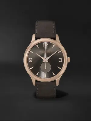 Chopard 18-karat Rose Gold L.u.c Xps Automatic Watch - Brown