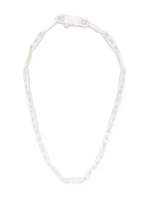 Rick Owens Chain-Link Necklace - Silver | Editorialist