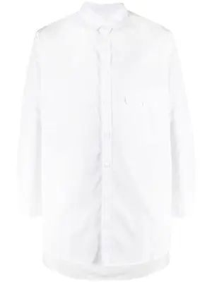 Yohji Yamamoto Flap Pocket Long-length Shirt