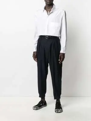 Yohji Yamamoto Flap Pocket Long-length Shirt